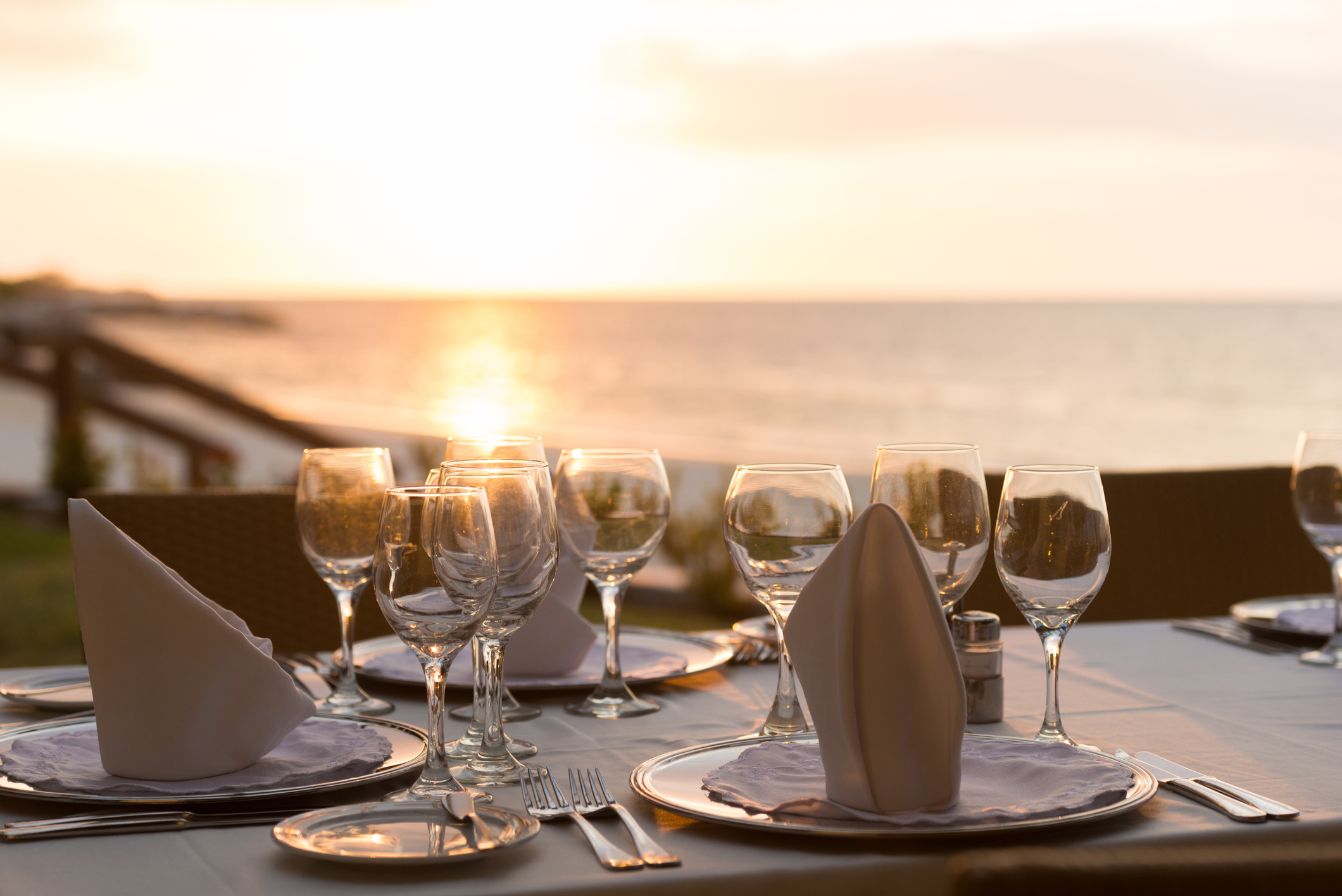 Beach Front Dining In LA